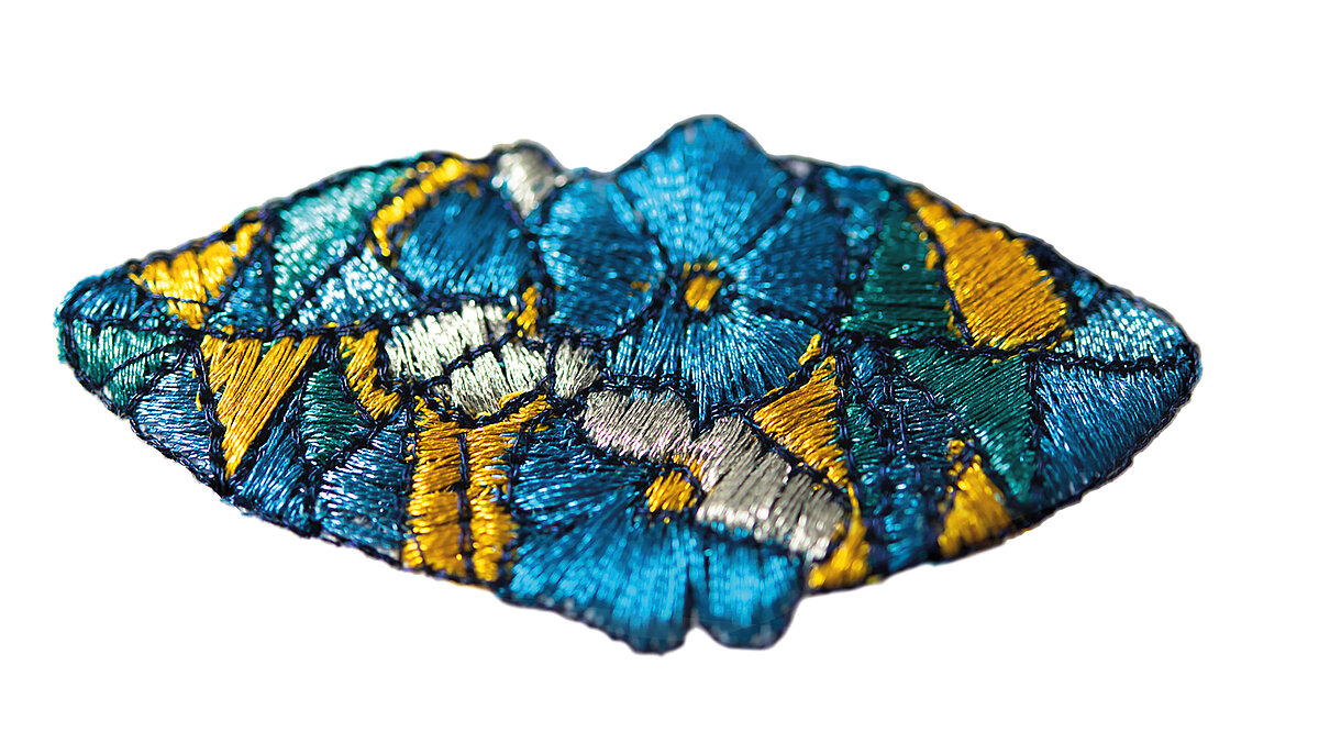 How to stitch with metallic embroidery threads | Madeira