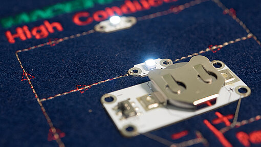 High conductive embroidery threads | Madeira